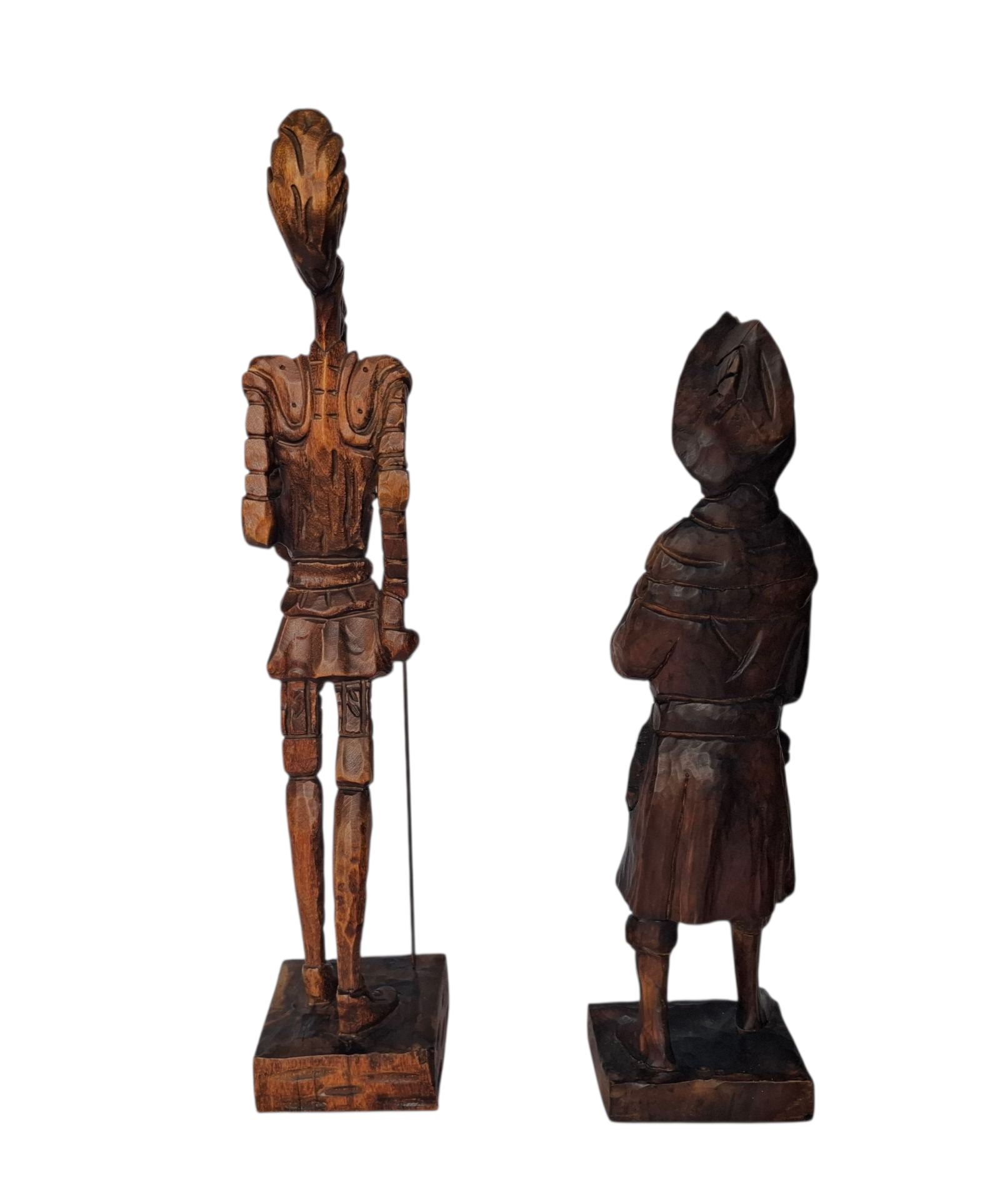 aukcije.hr - DRVENE FIGURE. DON QUIJOTE. SANCHO PANZA.