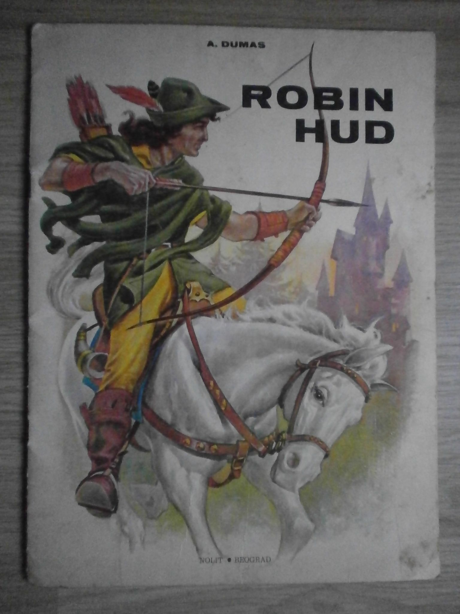 aukcije.hr - Stara slikovnica - Robin Hud