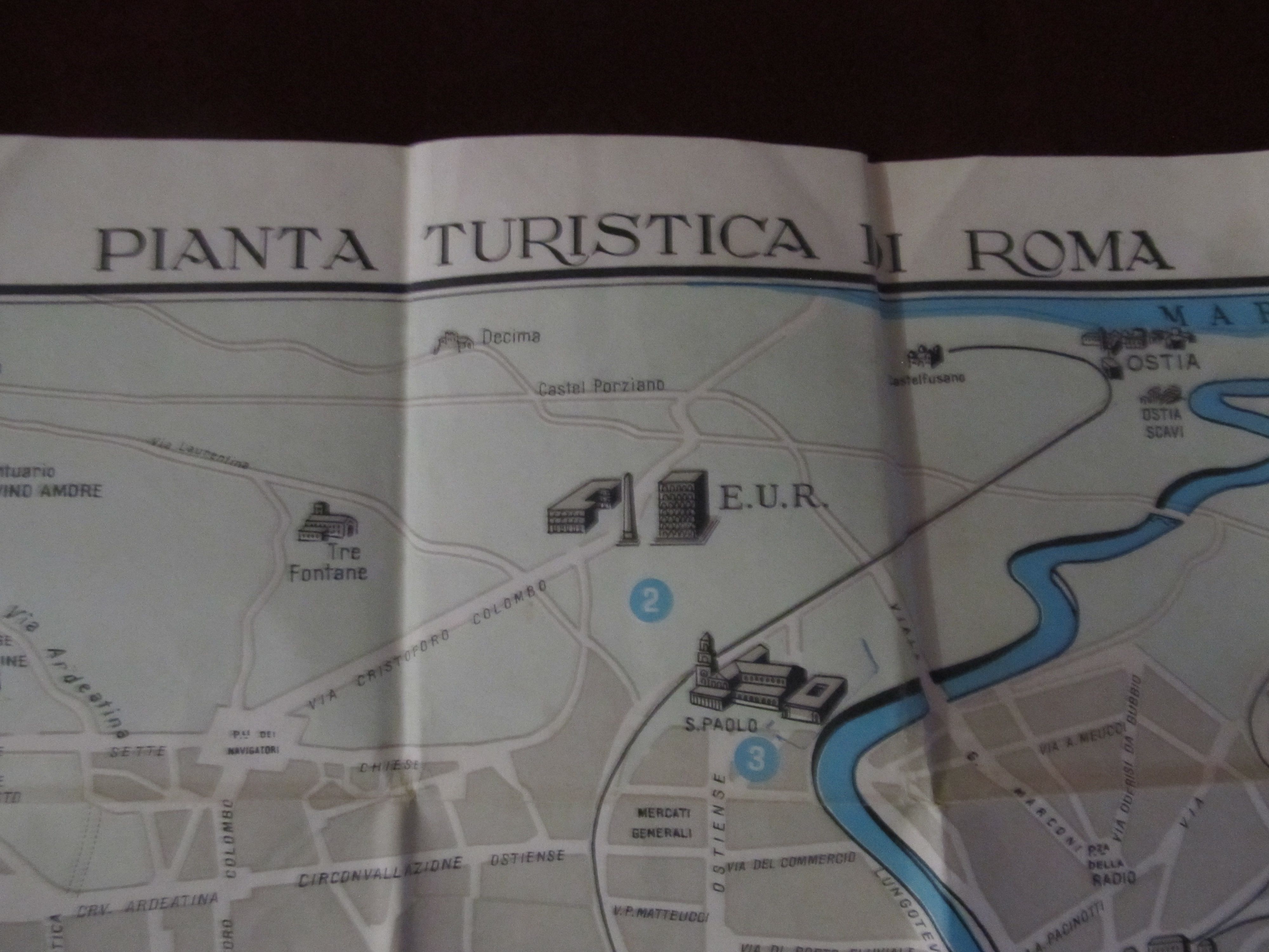 aukcije.hr - PLAN GRADA *** RIM *** ma14fi