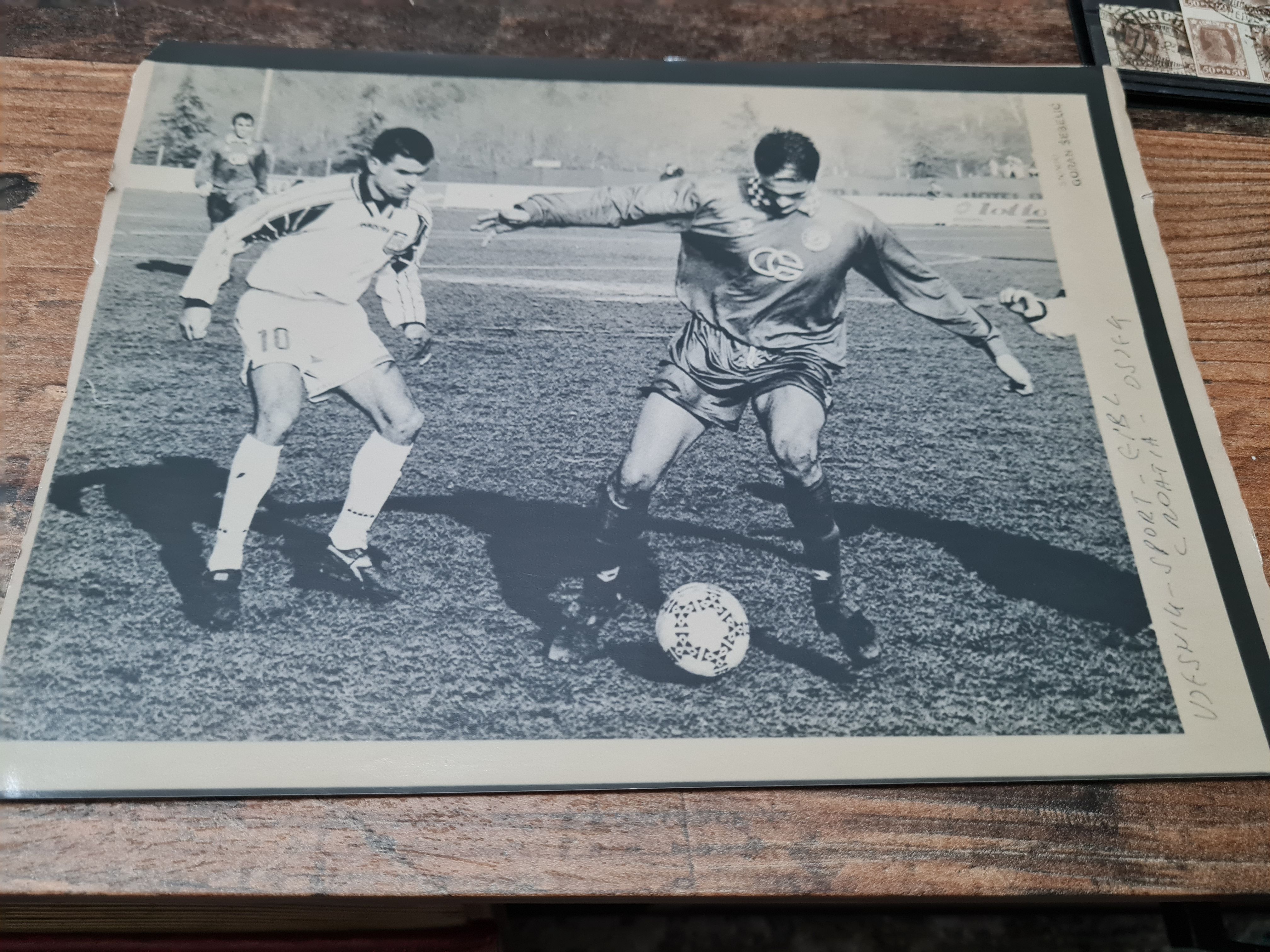 aukcije.hr - Stara sportska fotografija - Hrvatska, HNL, NK Cibalia ...