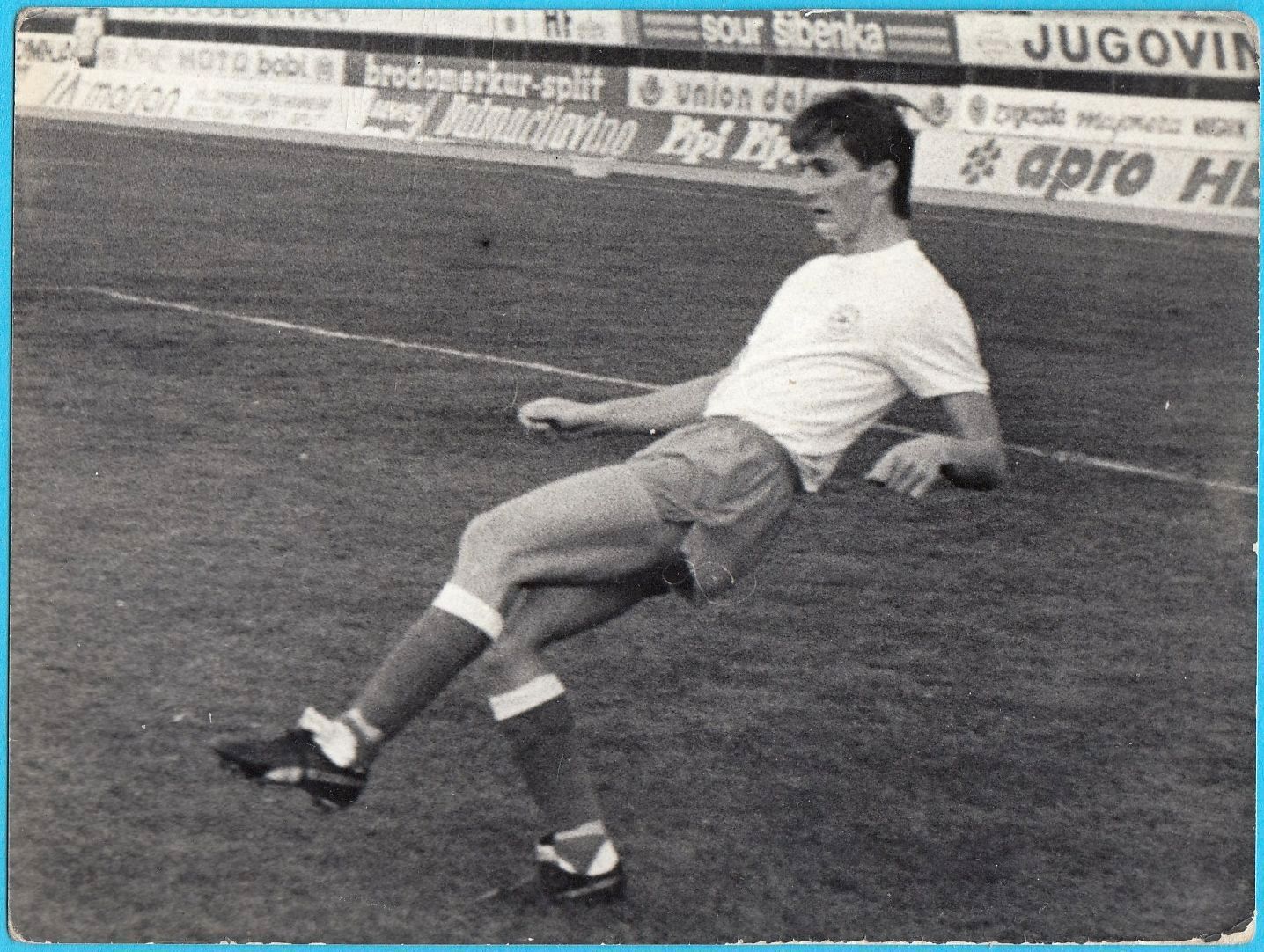 aukcije.hr - ROBERT JARNI stara ex Yu originalna nogometna fotografija ...