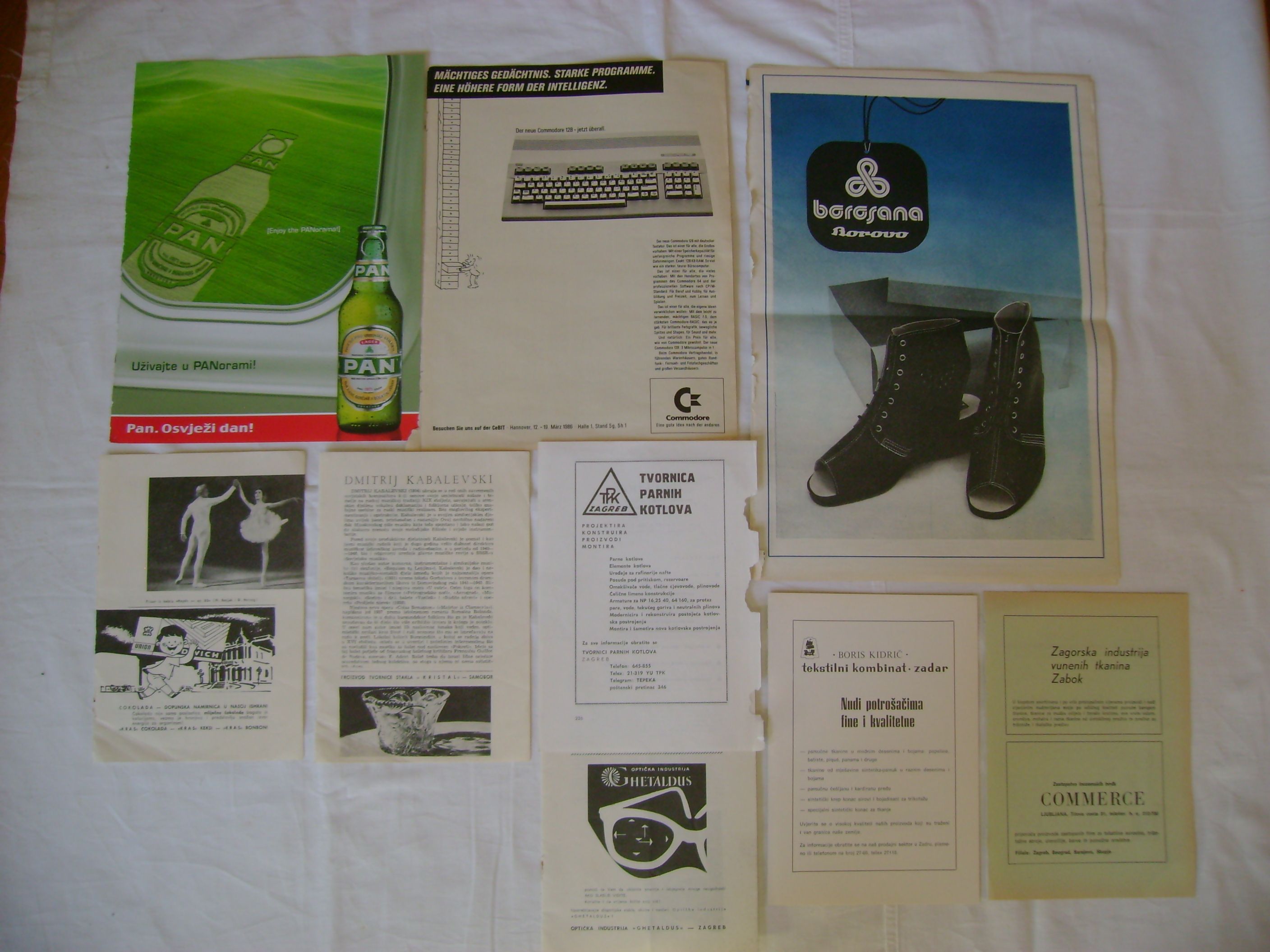 aukcije.hr - Stara reklama - veliki lot raznih starih reklama - stare ...