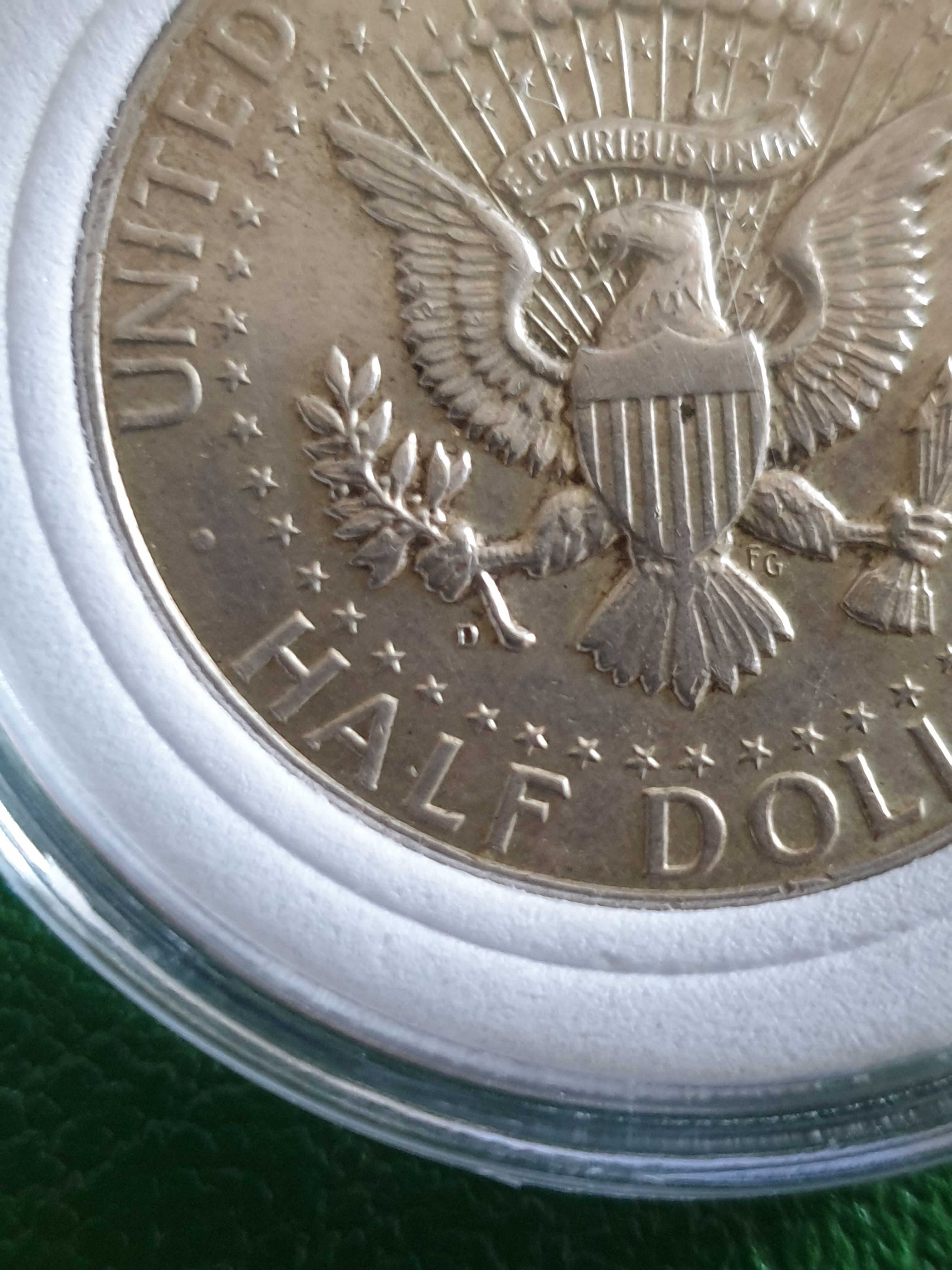 aukcije.hr - USA Kennedy Half Dollar 1964-D, Srebro .900 12.45 gr Aukcija od 1 Eura