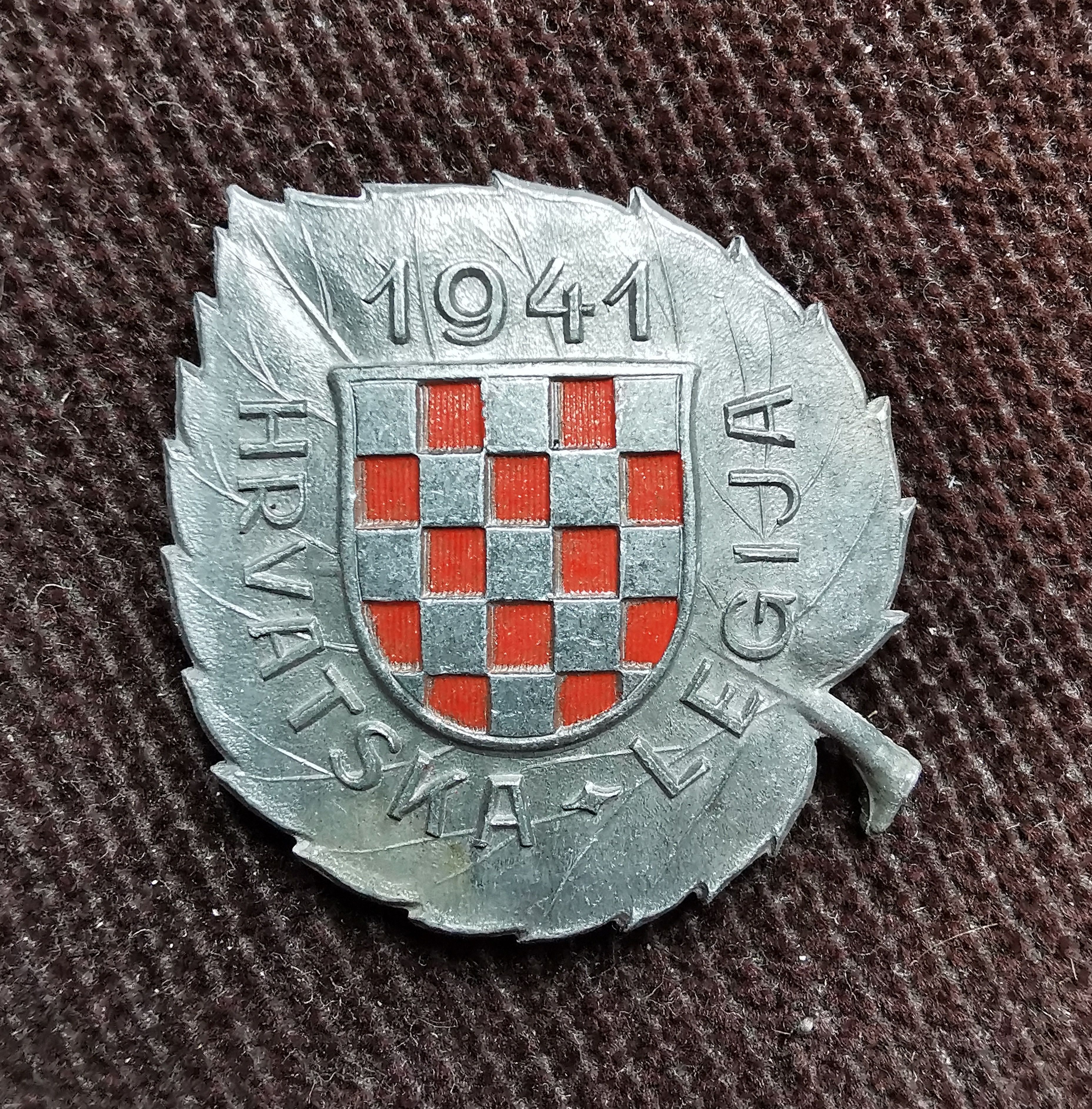 aukcije.hr - NDH - Lipov list Hrvatske legije