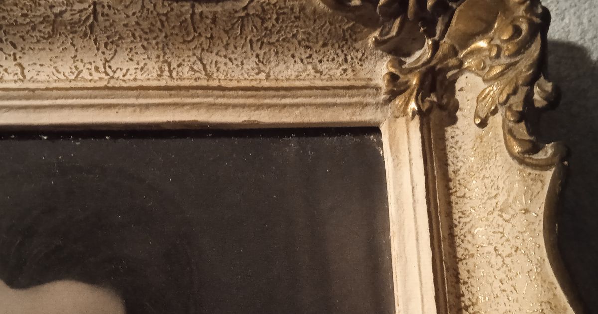 aukcije.hr - stara fotografija bivše JNA u baroknom okviru