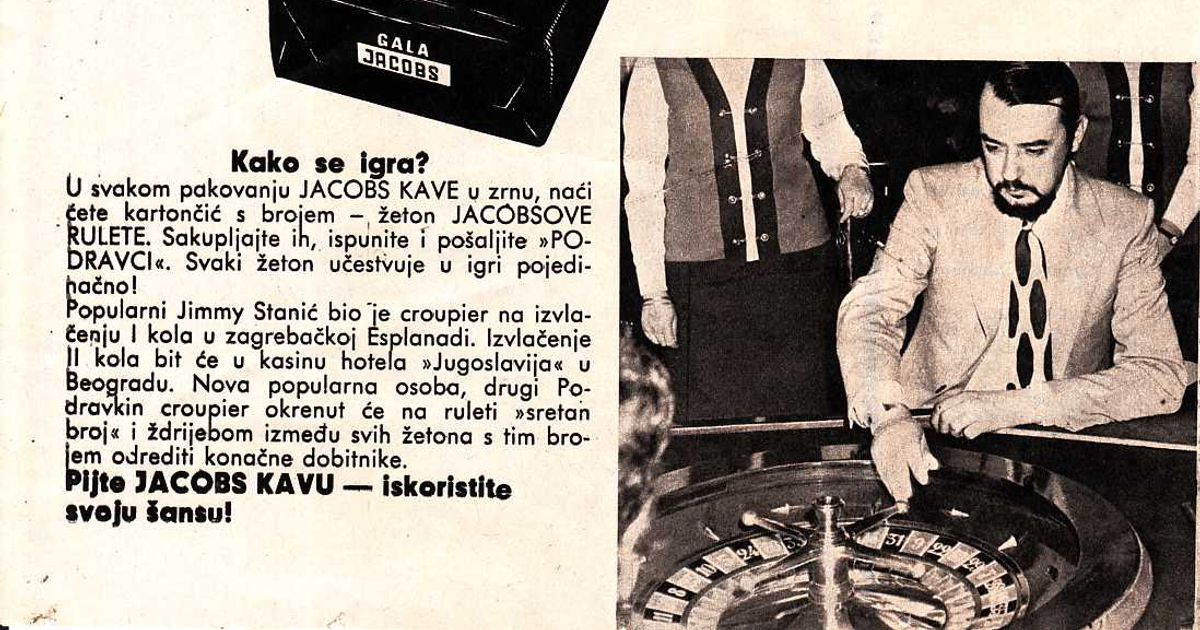 aukcije.hr - Reklama JACOBS KAVA