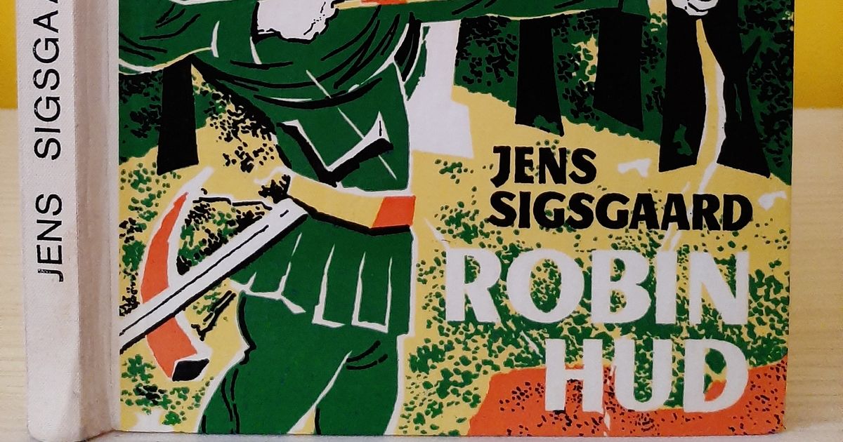 aukcije.hr - Robin Hud - Jens Sigsgaard, biblioteka Vjeverica 1987