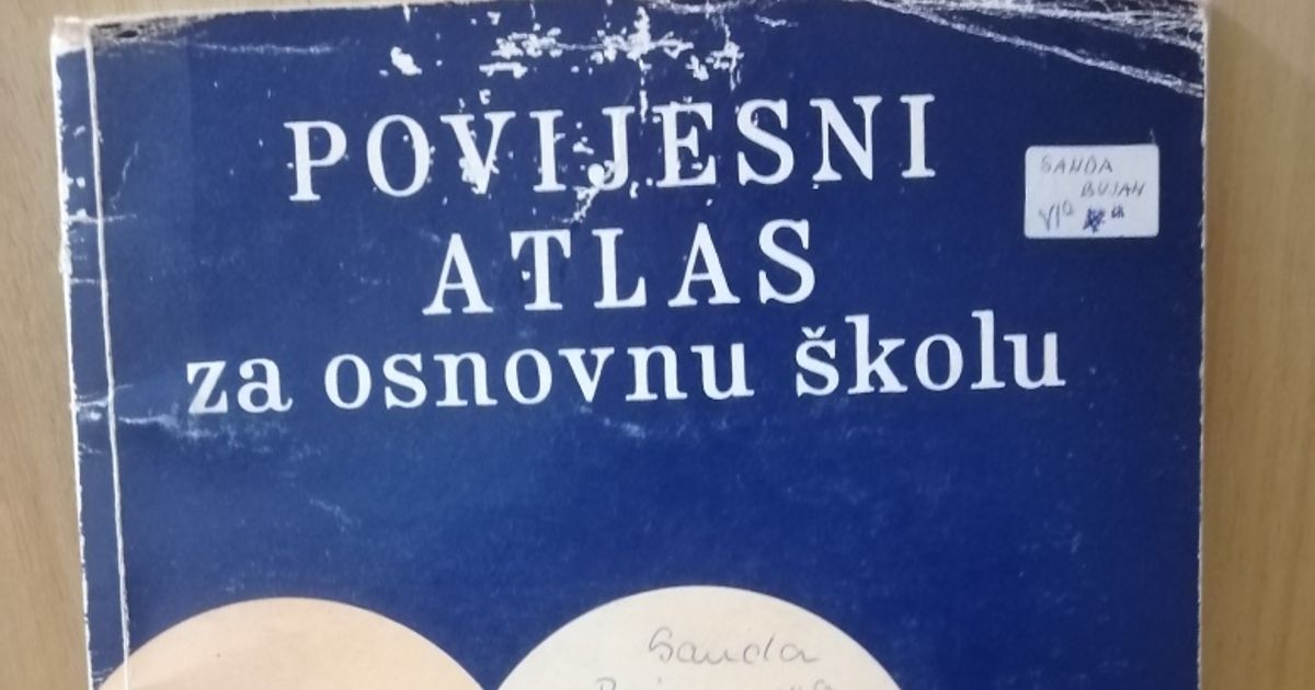 aukcije.hr - Povijesni atlas za osnovnu školu povijest geografija povijesne karte