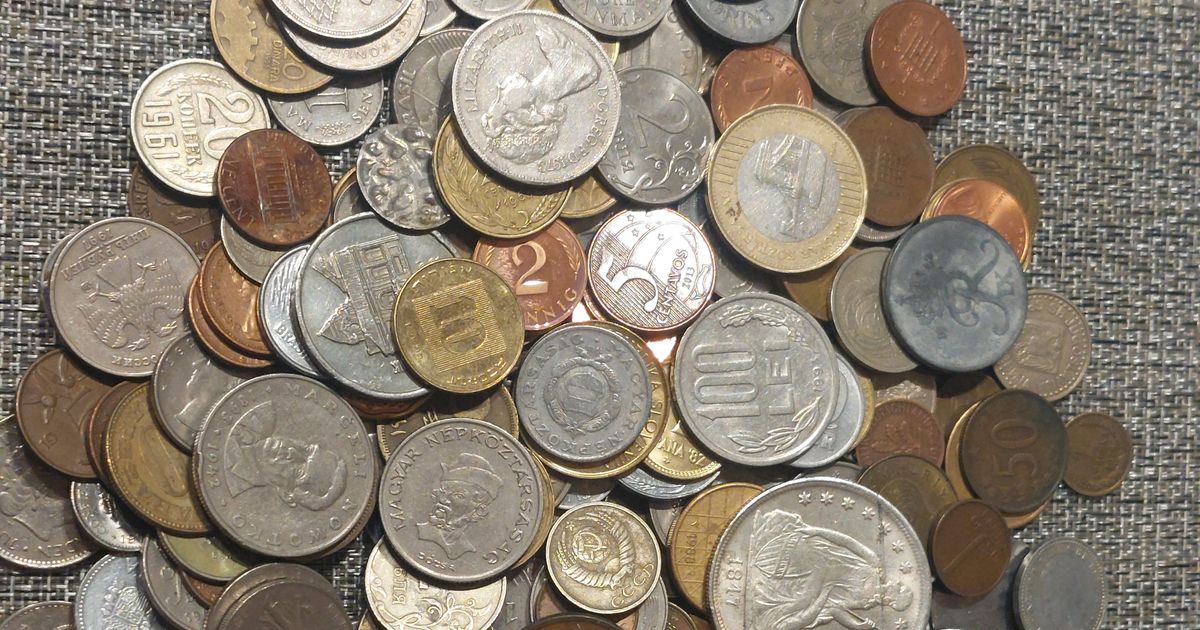 aukcije.hr - KOVANICE 1 KG RAZNE LOT 1