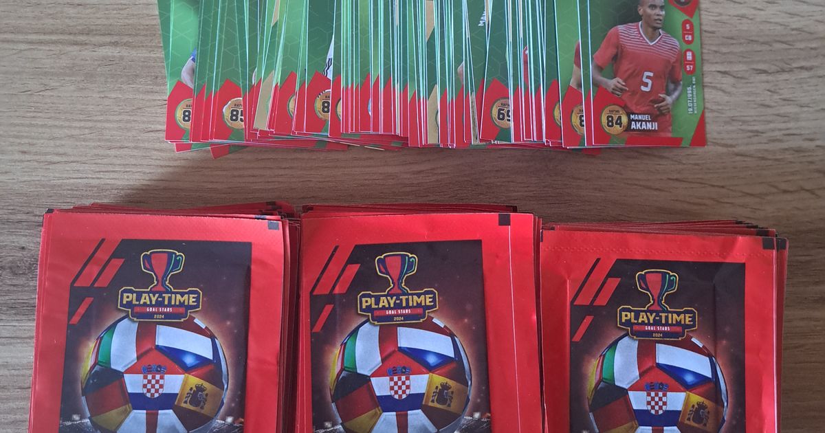 aukcije.hr - PLAY TIME Sličice Konzum 2024 + 150 neotvorenih paketića
