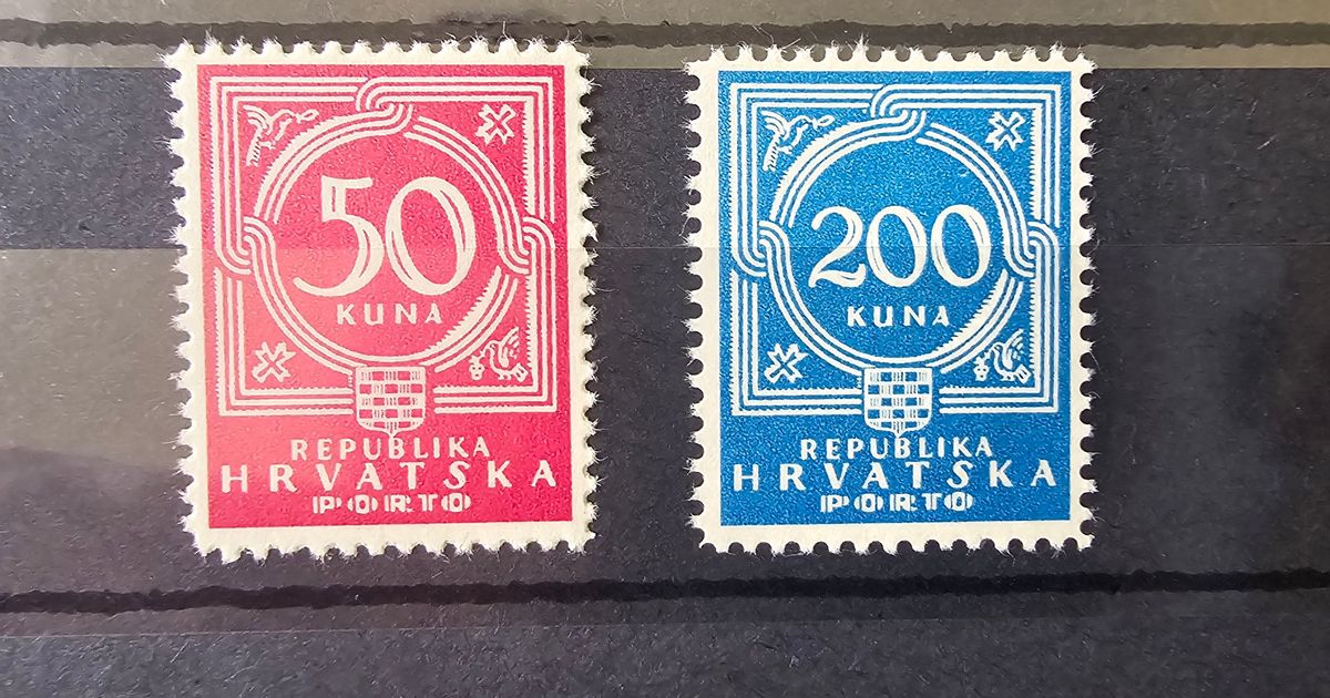 aukcije.hr - NDH egzil 1971,tzv Porto egzil marke