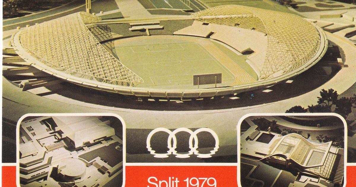 aukcije.hr - Razglednica stadion Poljud NK Hajduk Split