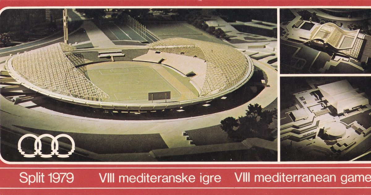 aukcije.hr - Razglednica stadion Poljud NK Hajduk Split