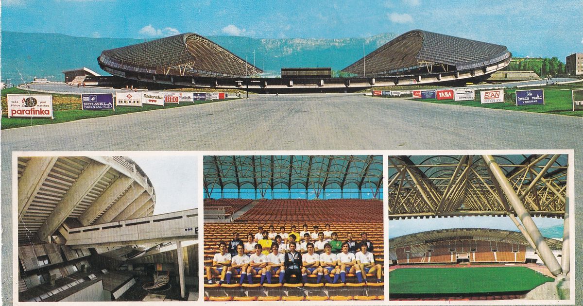 aukcije.hr - Razglednica stadion Poljud NK Hajduk Split